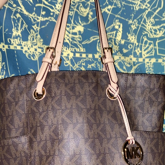 Michael Kors | Bags | Michael Kors Classic Mk Pattern Large Tote | Poshmark
